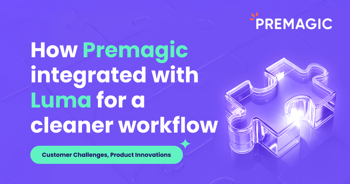 Premagic + Luma Integration: Seamless Event Photo Workflow